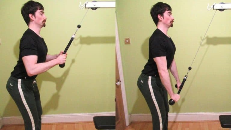 How To Do a Cable Rope Tricep Pushdown