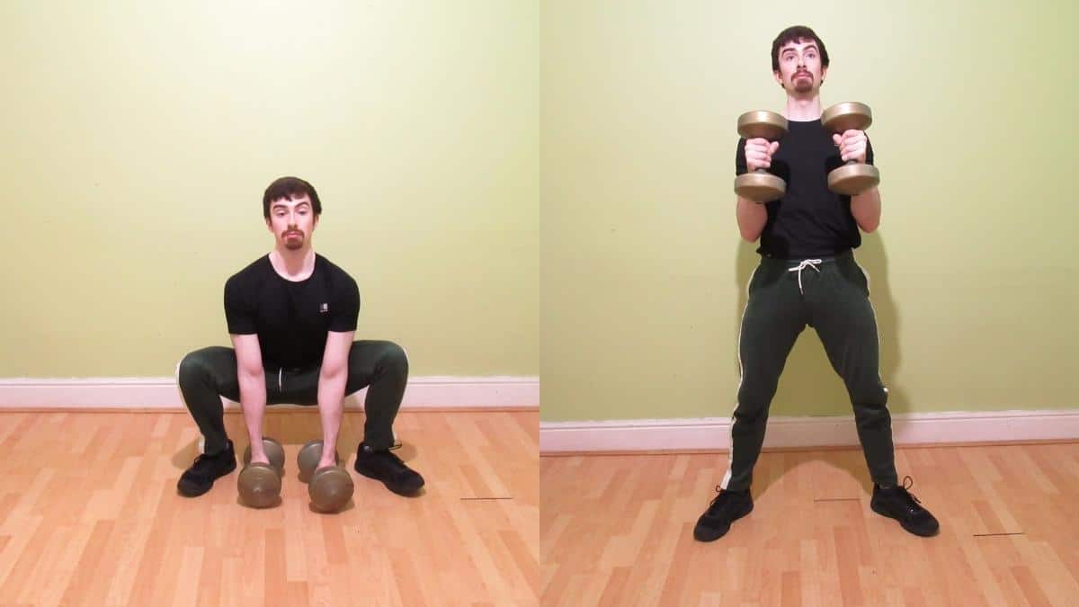 Squat Bicep Curl Tutorial And Variations