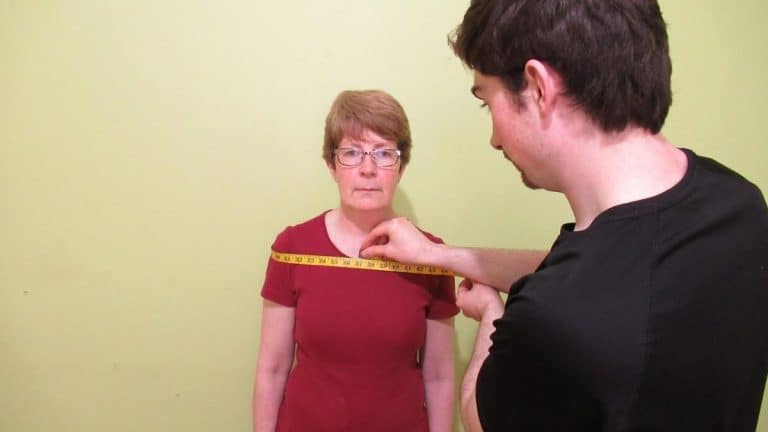 Average Shoulder Width and Circumference (Males and Females)